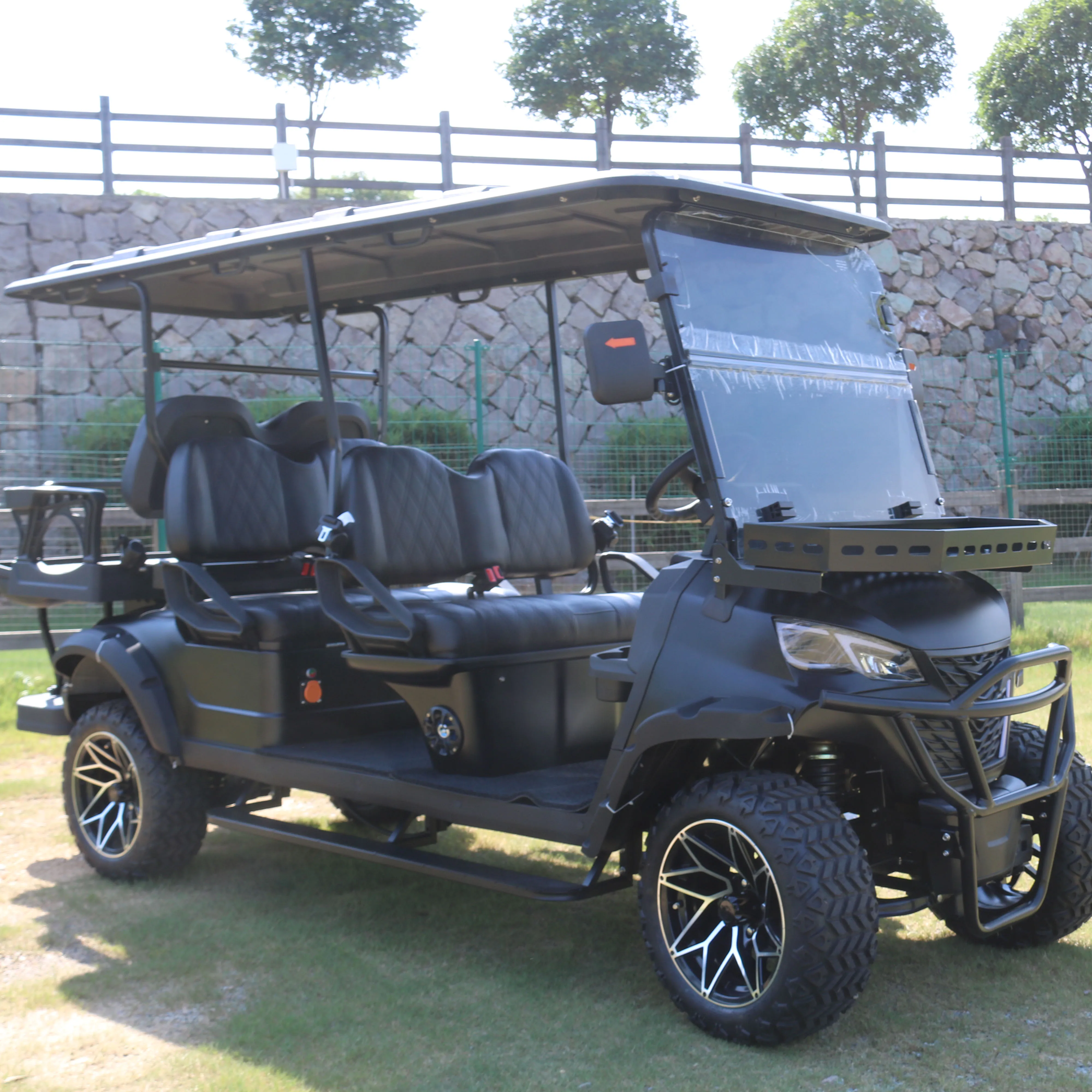 Wholesale Customize Color New Golf Cart Limo Fashion Matte Black Golf ...