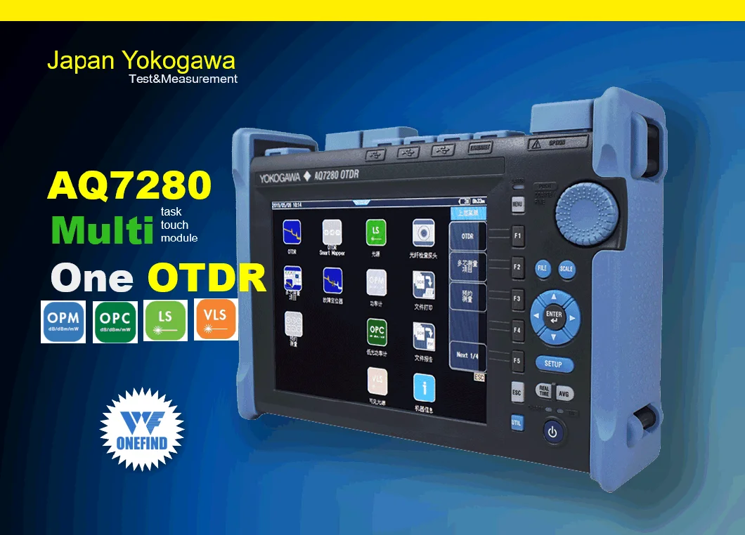 Original Yokogawa Aq7280 Optical Time Domain Reflectometer Aq7282a ...