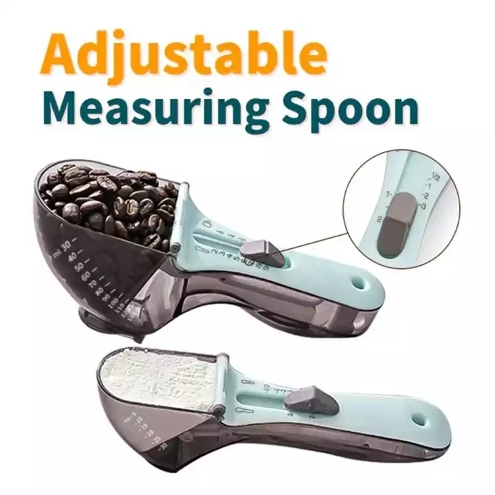 Kitchen Cube Measuring Tools Magnetic Adjustable Measuring Spoon Smart ...