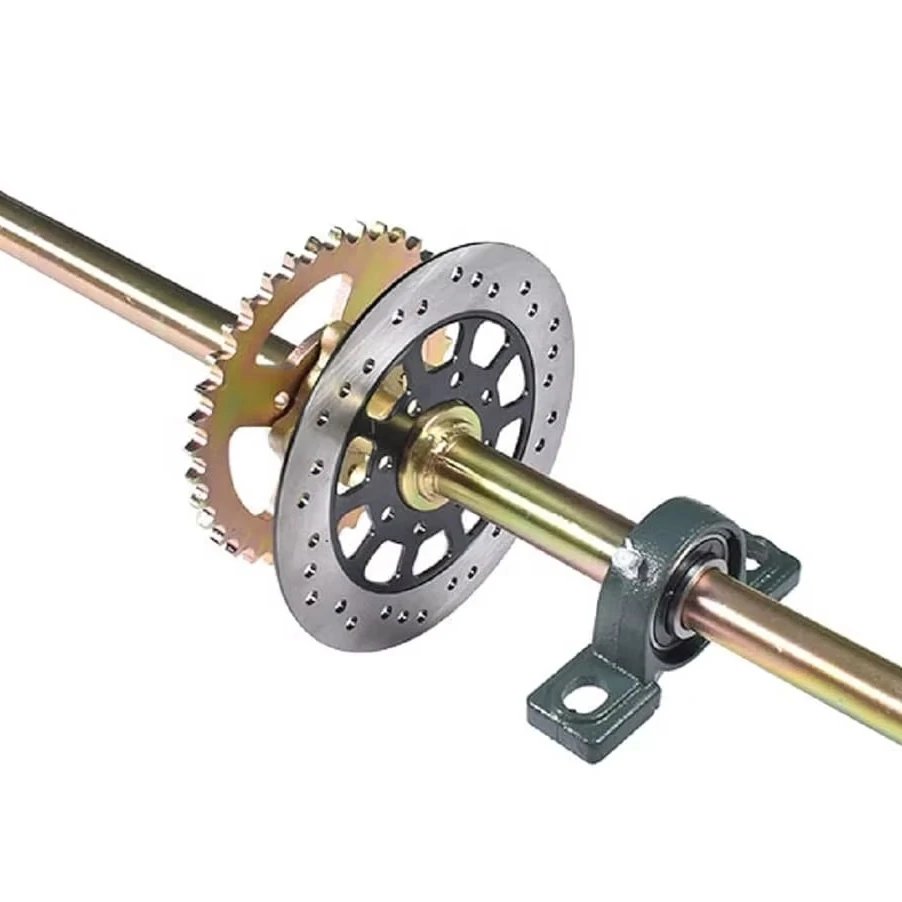 Go Kart Rear Axle Full Set Rear Axle Kit Brake Disc Shaft Go Kart ...