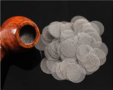60 Mesh Stainless Steel Smoking Pipe Metal Mesh Filter,Smoking Pipe ...