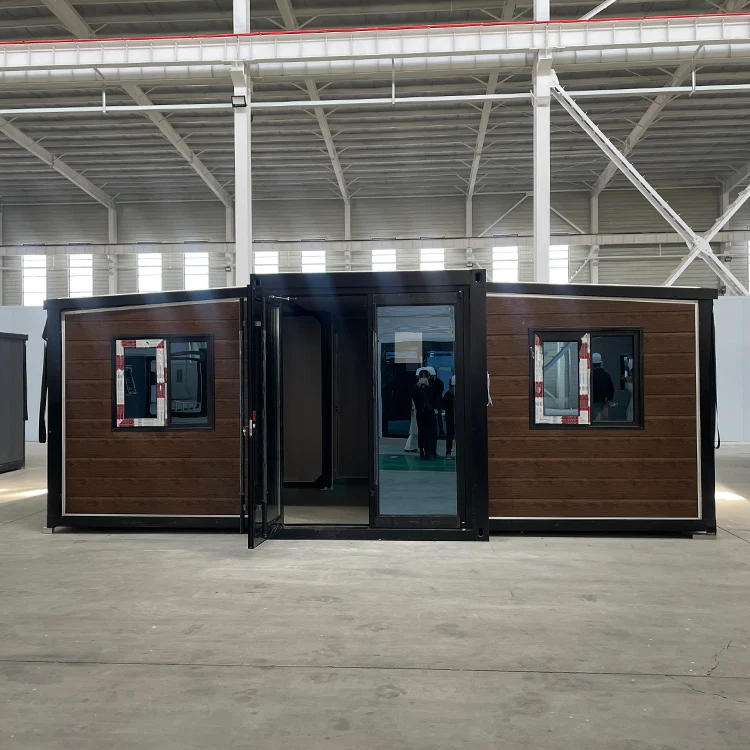 20ft Steel Structures Folding Living Prefab Modular Homes Stackable ...