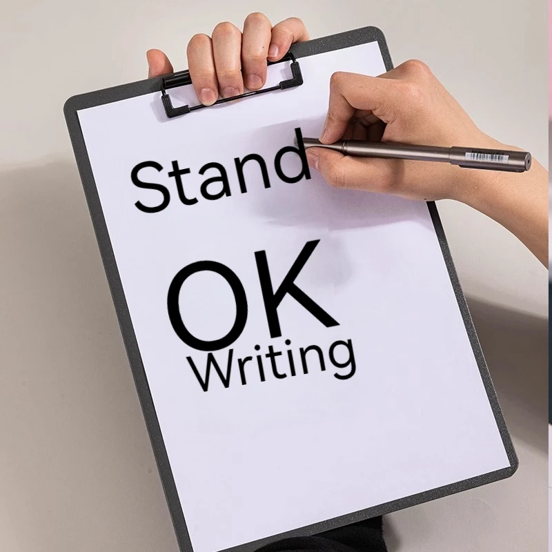 Deli 72641 Beige A4 Plate Holder Folder Splint Stationery