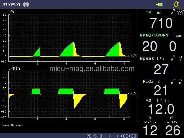 Dable Vaporizer Anesthesia Machine 5.4''LCD Display Screen Anesthesia ...