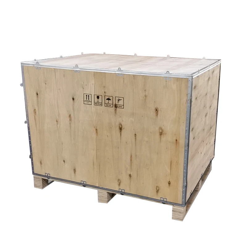 Customized Packaging Crates Steel Strap Combination Wooden Crates Used ...