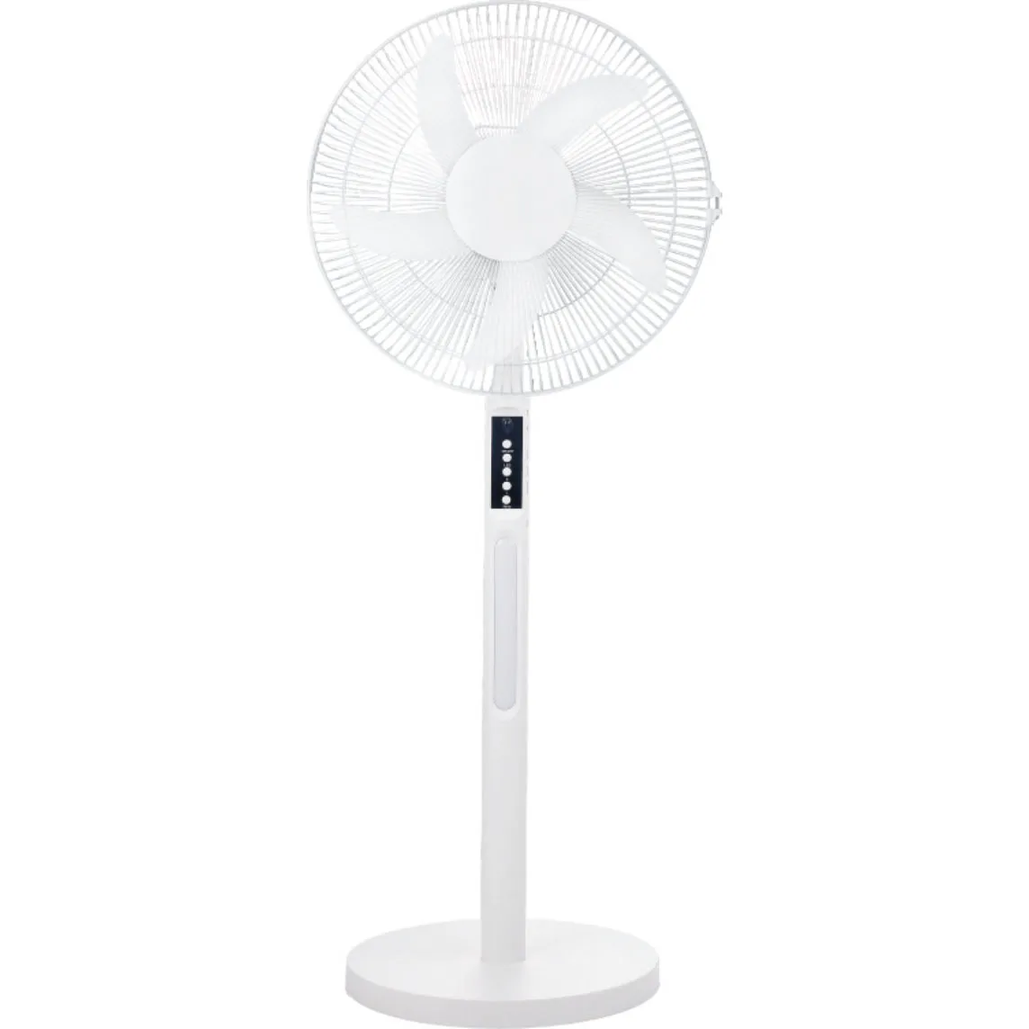 16-Inch Oscillating Brushless Motor Stand 5V DC Solar Fan with LED ...