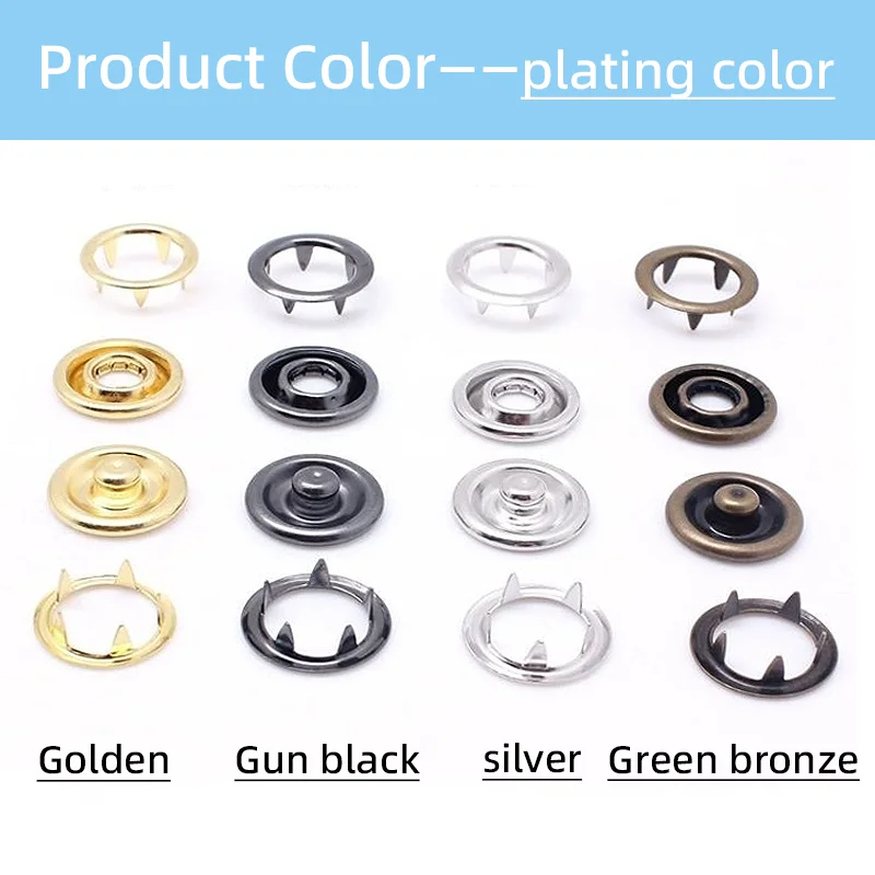 Custom Fasteners Baby Cloth Jacket Metal Clothing Accessory 4 Parts ...