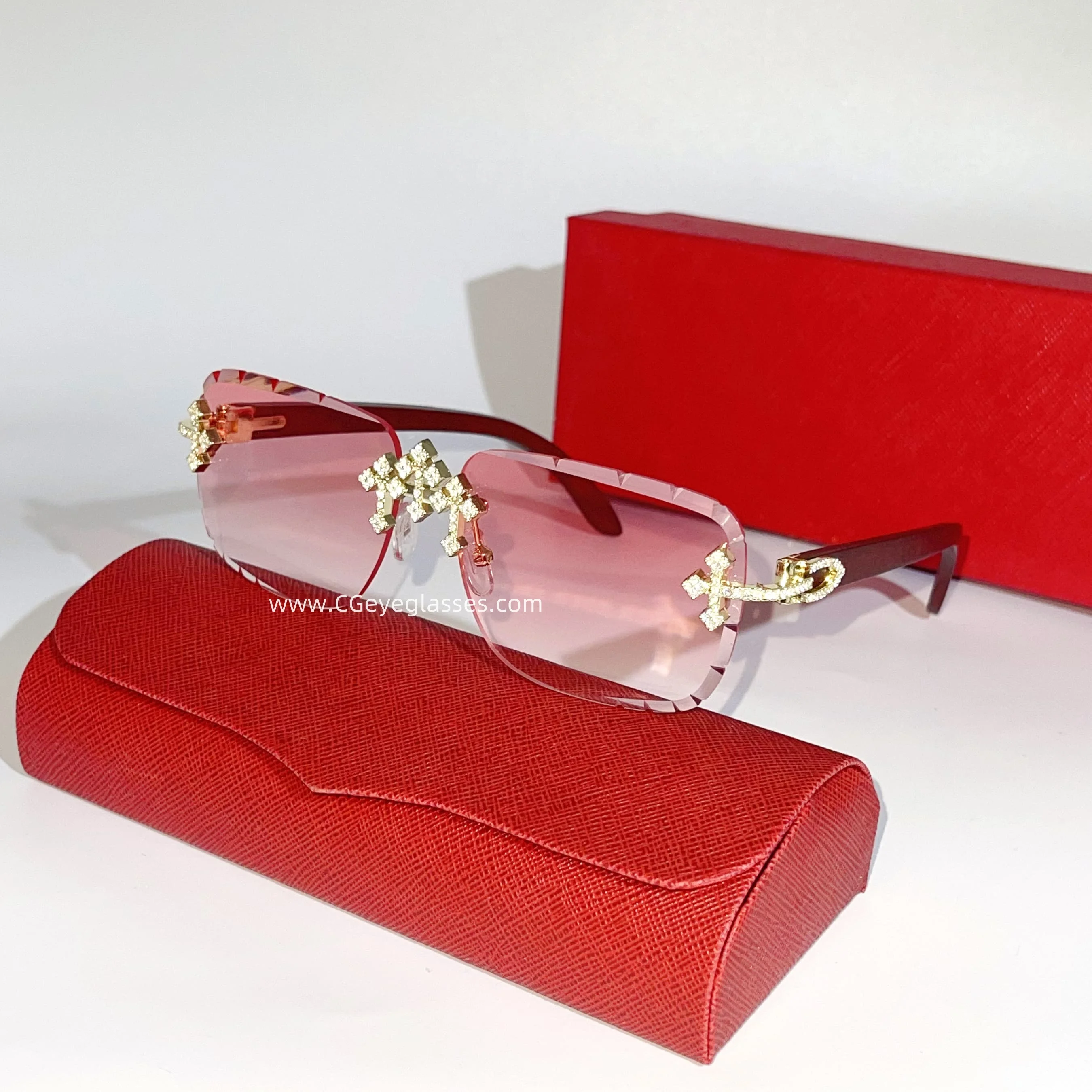 Luxury Diamond Rapper Glasses - Unisex Fashion Sunglasses