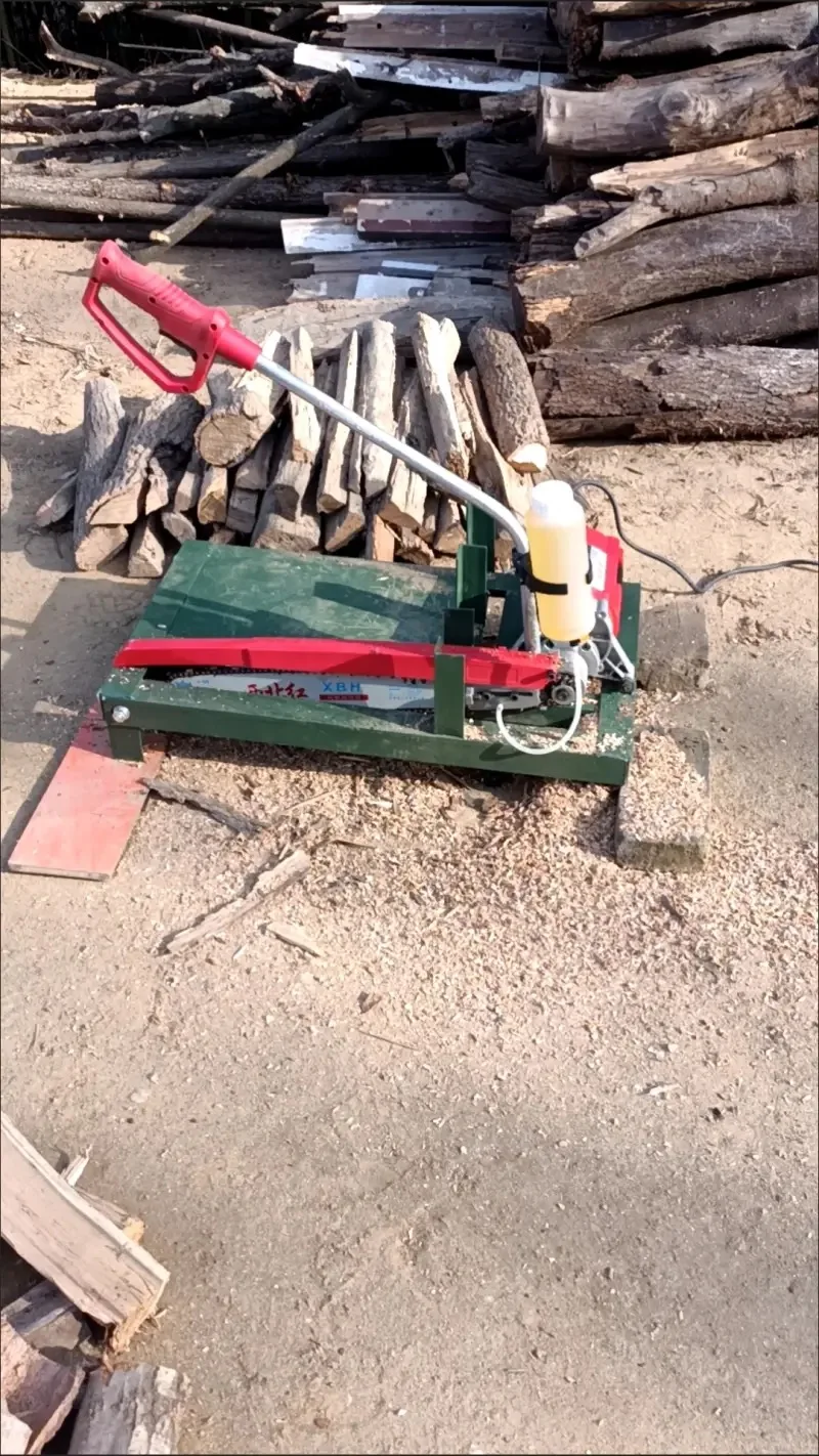 Firewood Cutting Machine Log Wood Processor Automatic Sawing Firewood ...