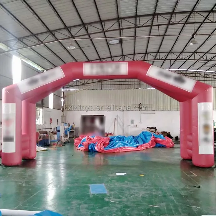Custom Blow up Start Finish Line Arch Inflatable 4 Legs Outdoor ...