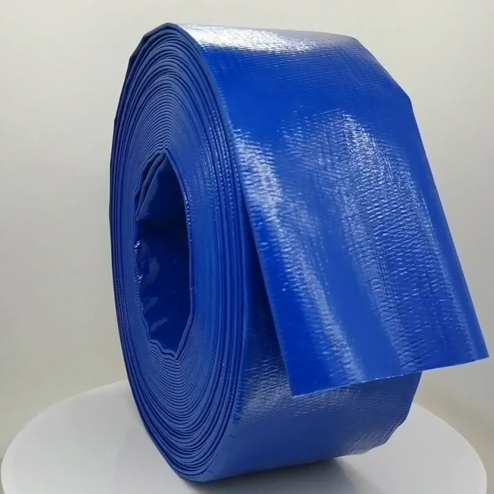 Flexible Pvc Flat Hose Heavy Duty Layflat Water Hose Discharge ...