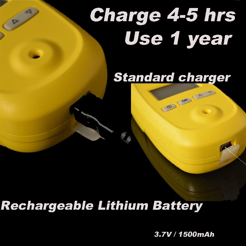 Portable Single Oxygen Gas Detecting Alarm,0-100%vol Oxygen Gas ...