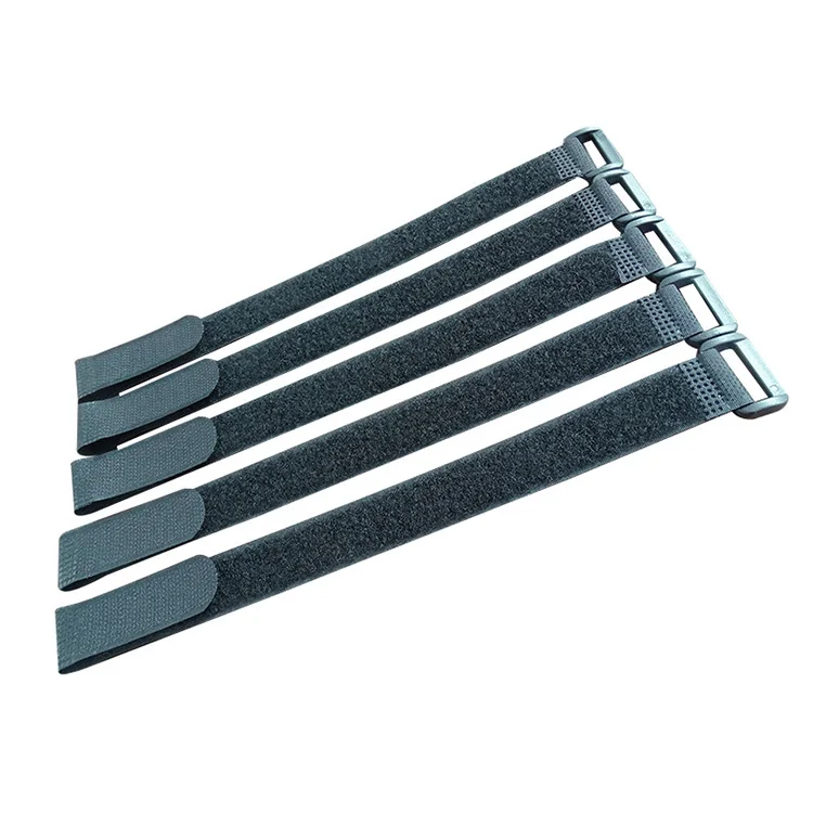 Esd Black Nylon Hook and Loop Bundling Straps - Anti-static