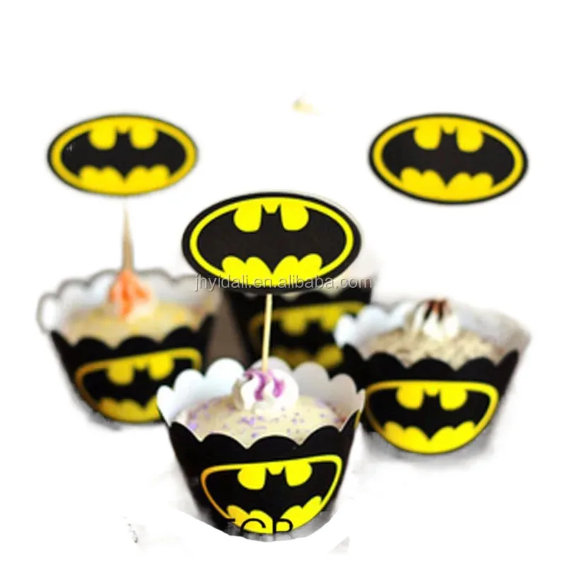 Batman Cupcake Liners