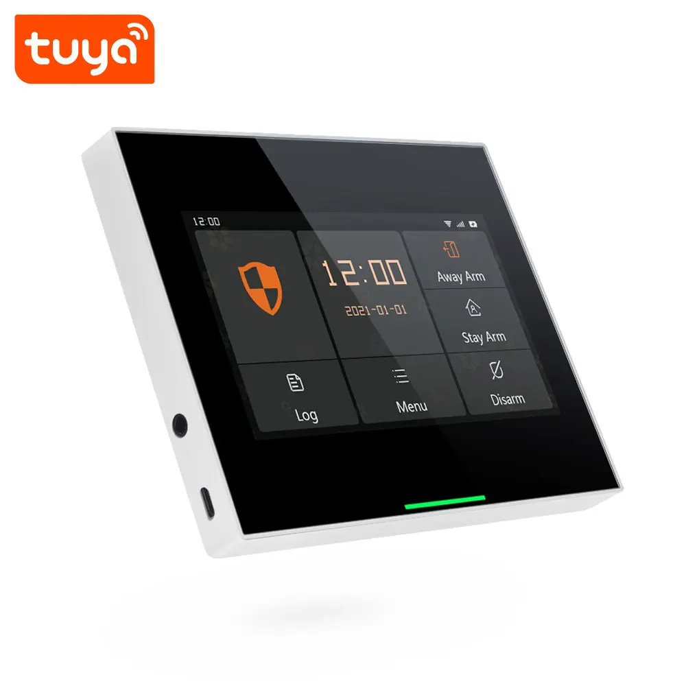 2023 Tuya Wireless Touch GSM WIFI Home Security Kit