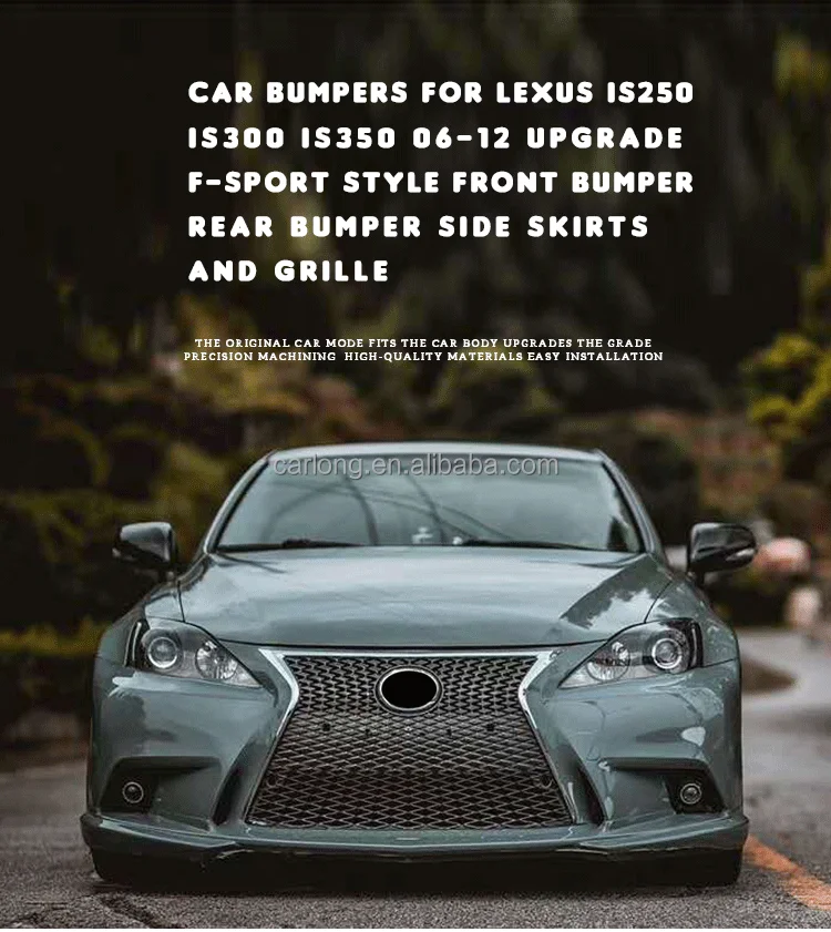 Lexus IS250/IS300/IS350 Bumpers Kits - F-Sport Style Upgrade