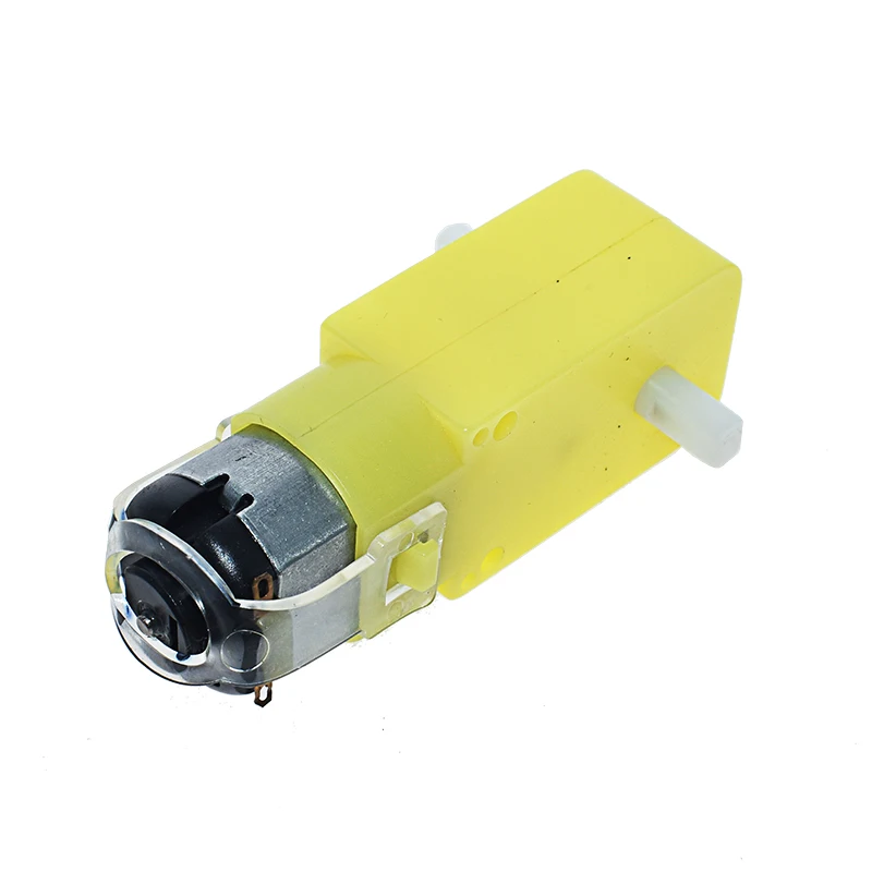 1:48 Double Shaft DC 3V-6V TT Plastic Gear Motor for Intelligent Car TT ...