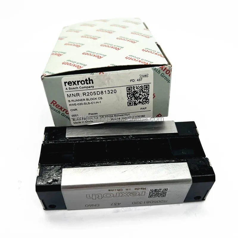 Original Rexroth Linear Guideway R205d12420 Linear Ball Runner Bearing ...