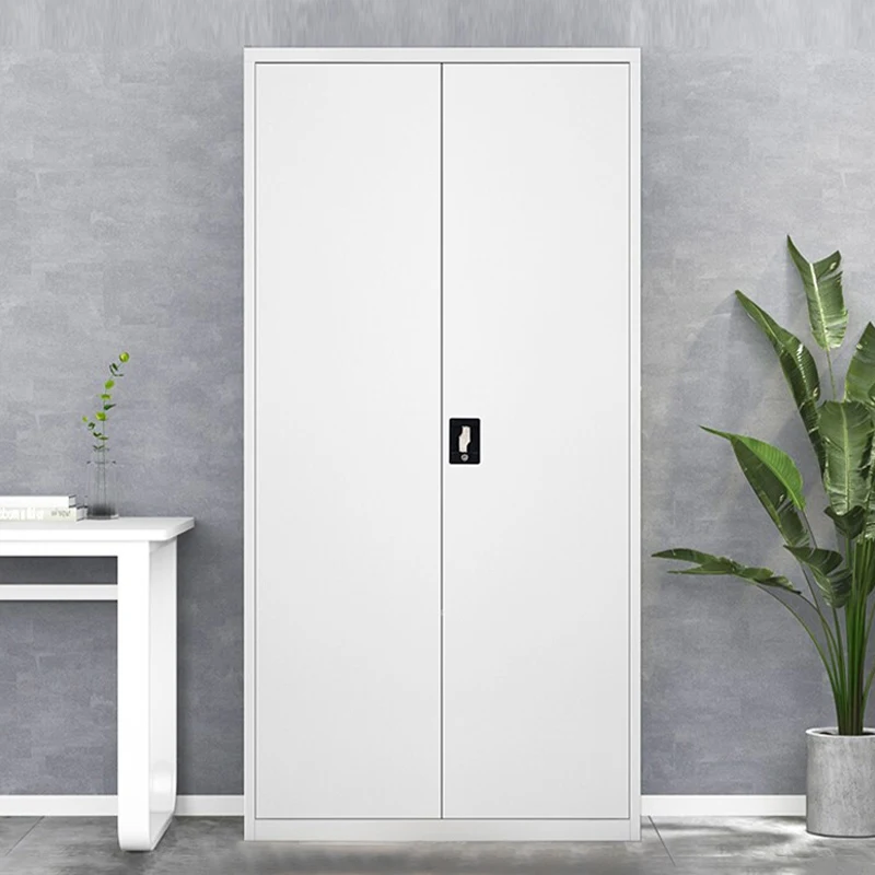 2 Swing Doors Metal Filing Cabinet Steel Office Furniture File Data ...