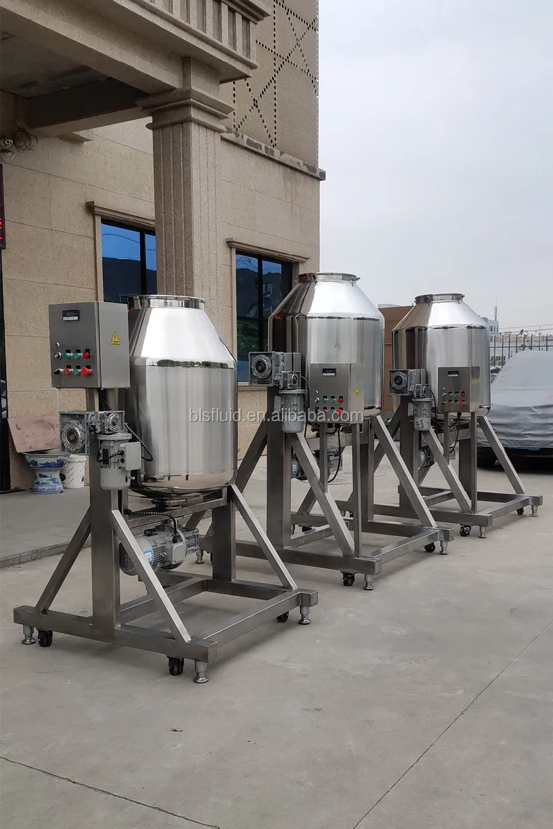 Automatic Drum Spices Mixing Machine - Heated Preservation