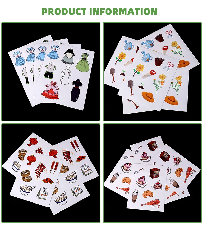 Custom Vinyl Sticker Sheet - Vograce Cartoon Sticker Printing
