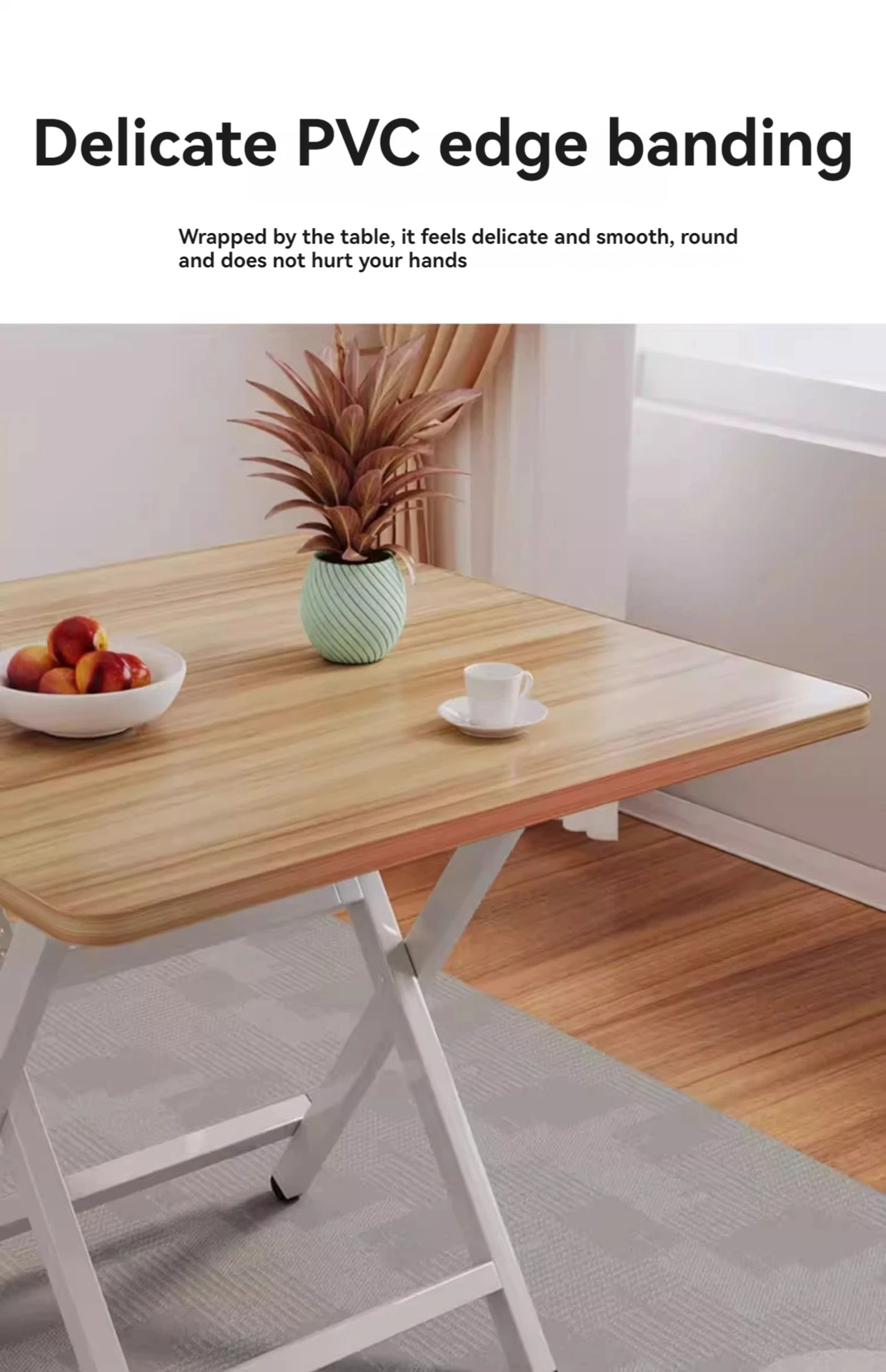 Factory Direct Sale Modern Simple Foldable Dinning Room Furniture ...