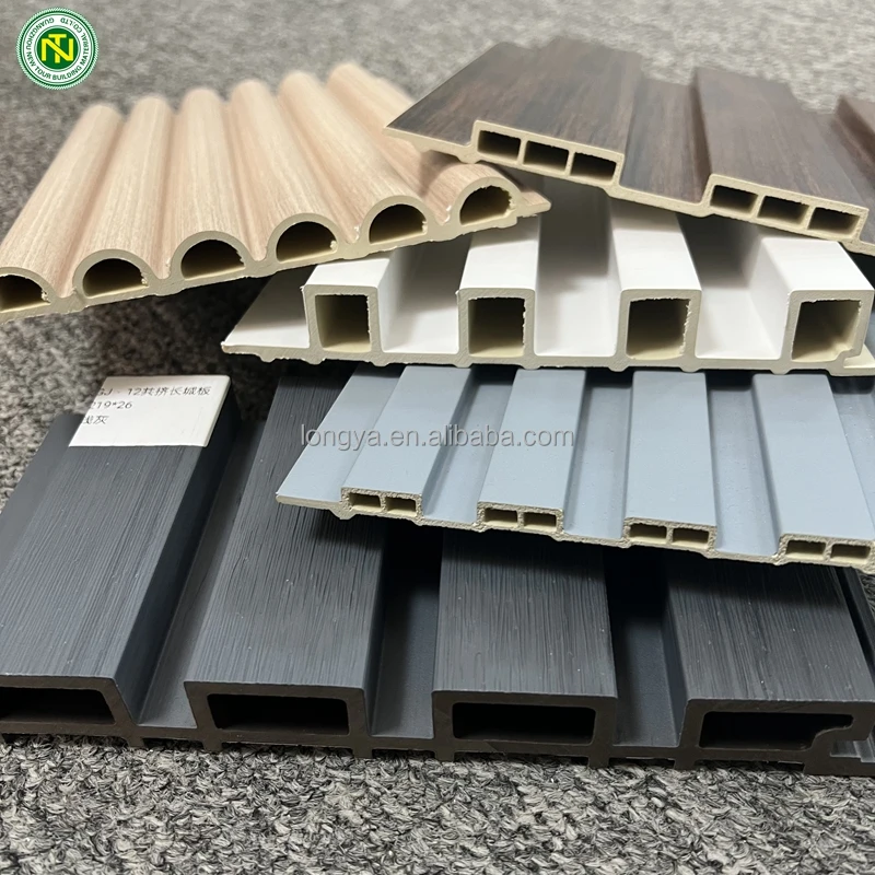 Novel Design WPC Ceiling Board Background Wall Panel Modern Moisture ...