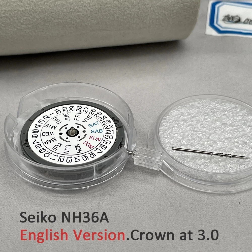 Japan Original NH36A Watch Movement - Precision & Reliability