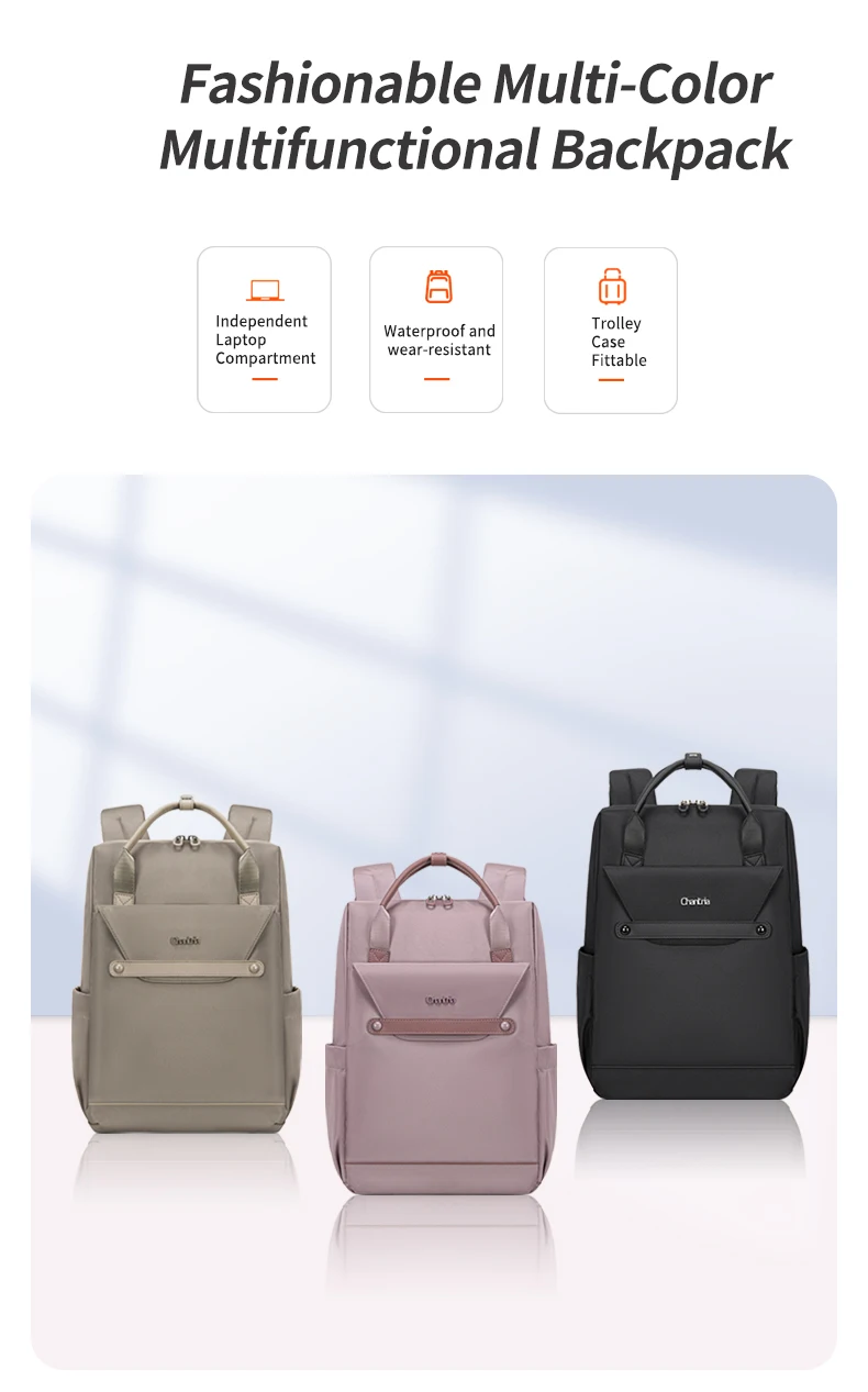 Custom Zipper Backpack With Magnetic Flap High Quality Waterproof ...