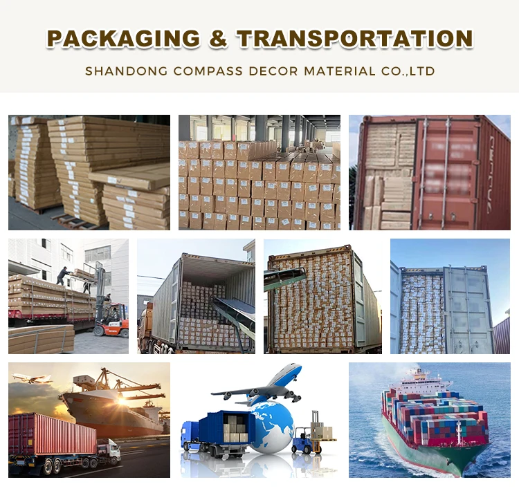 Composite WPC Timber Tube for Wall Partition - Durable & Stylish