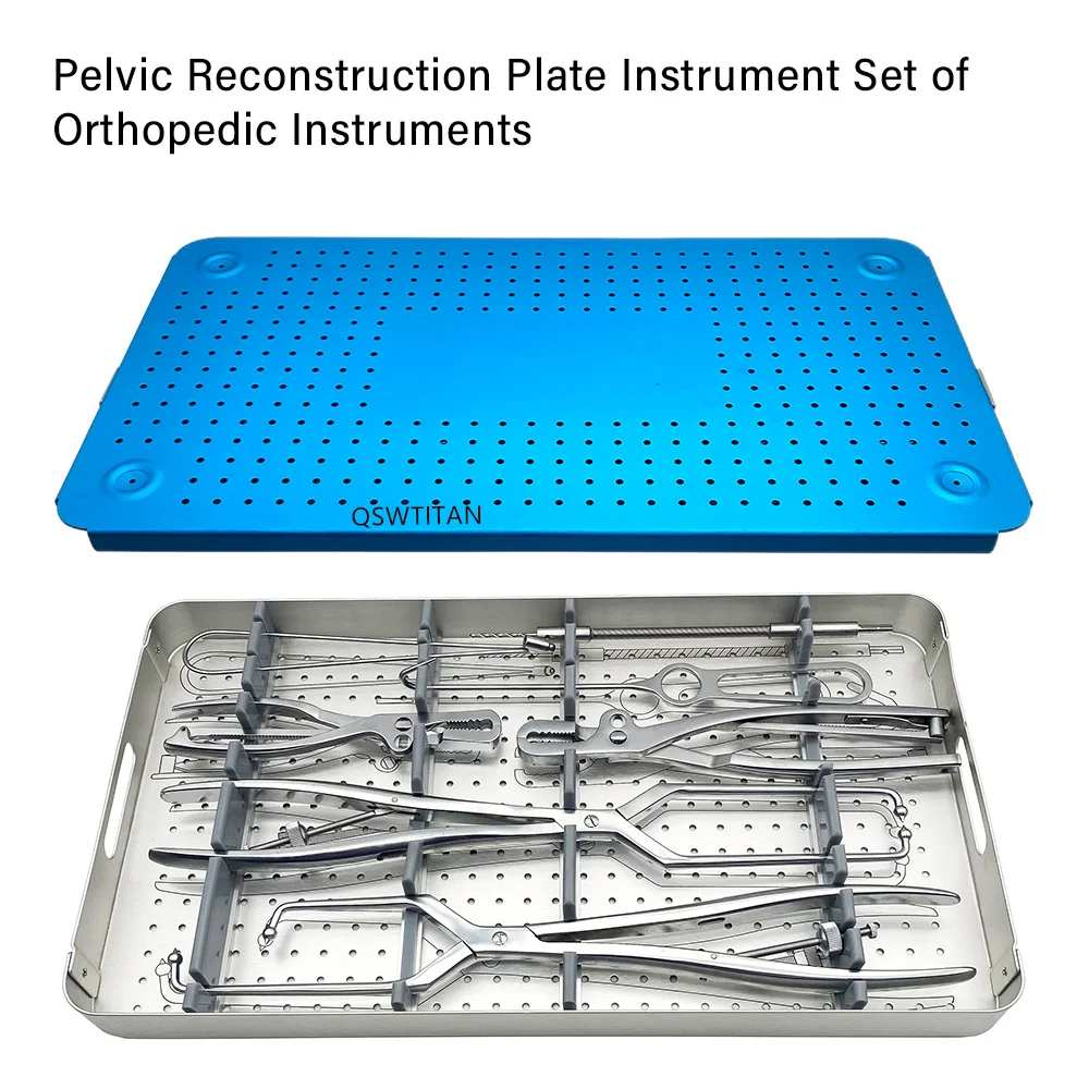 Orthopedic Set Pelvic Reconstruction Plate Instrument Set With ...