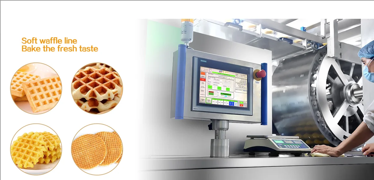 High Capacity Soft Waffle Production Line| Alibaba.com