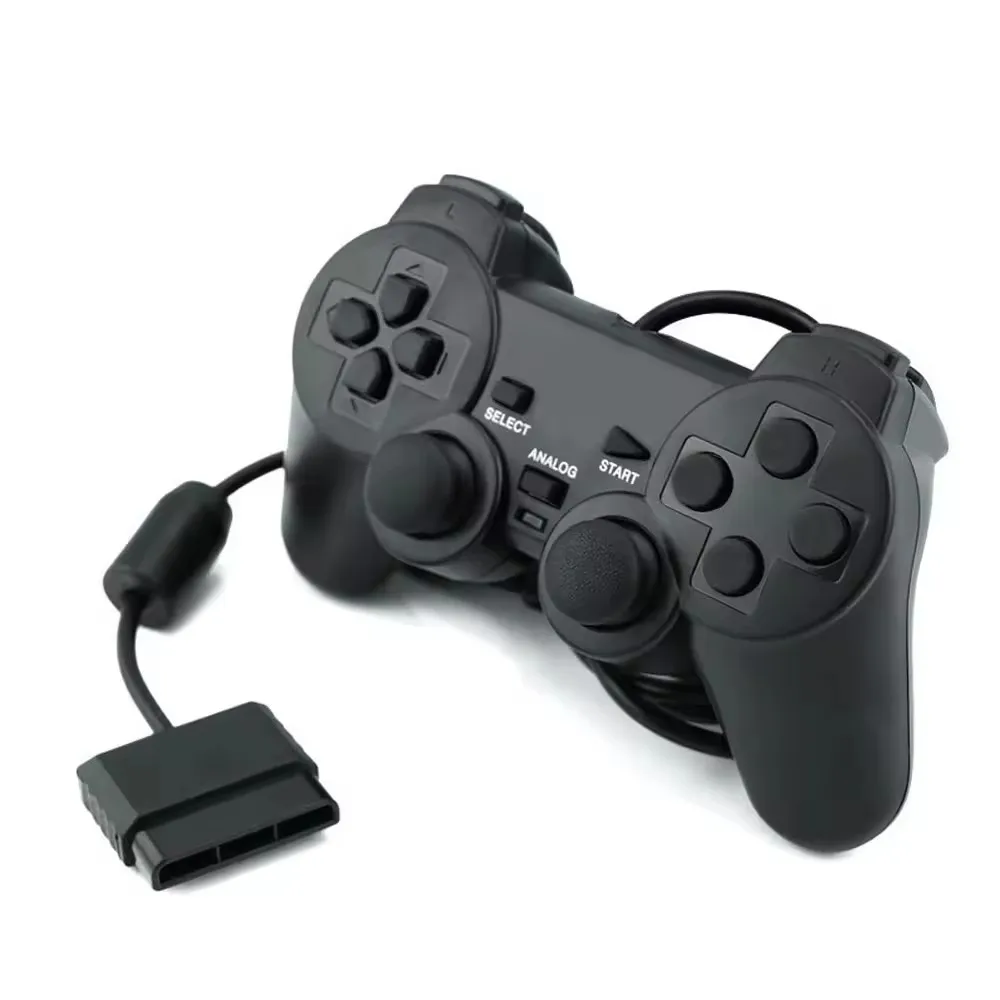 Dual Vibration Wired Joystick For PS2 Gamepad Mando Handle Gaming ...