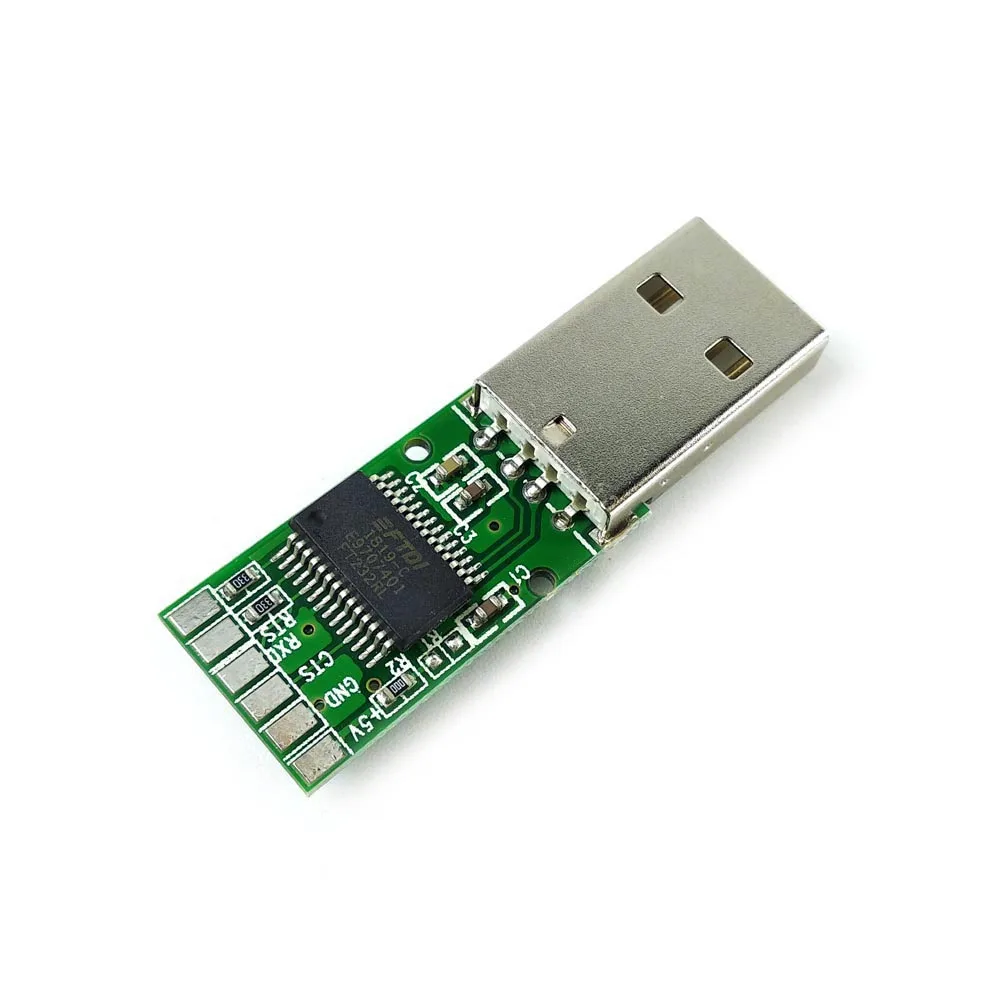 FTDI FT232R USB to UART TTL 3V3 5V Serial Adapter PCB TTL-232R-3V3-PCB for Raspberry PLC CPU ...