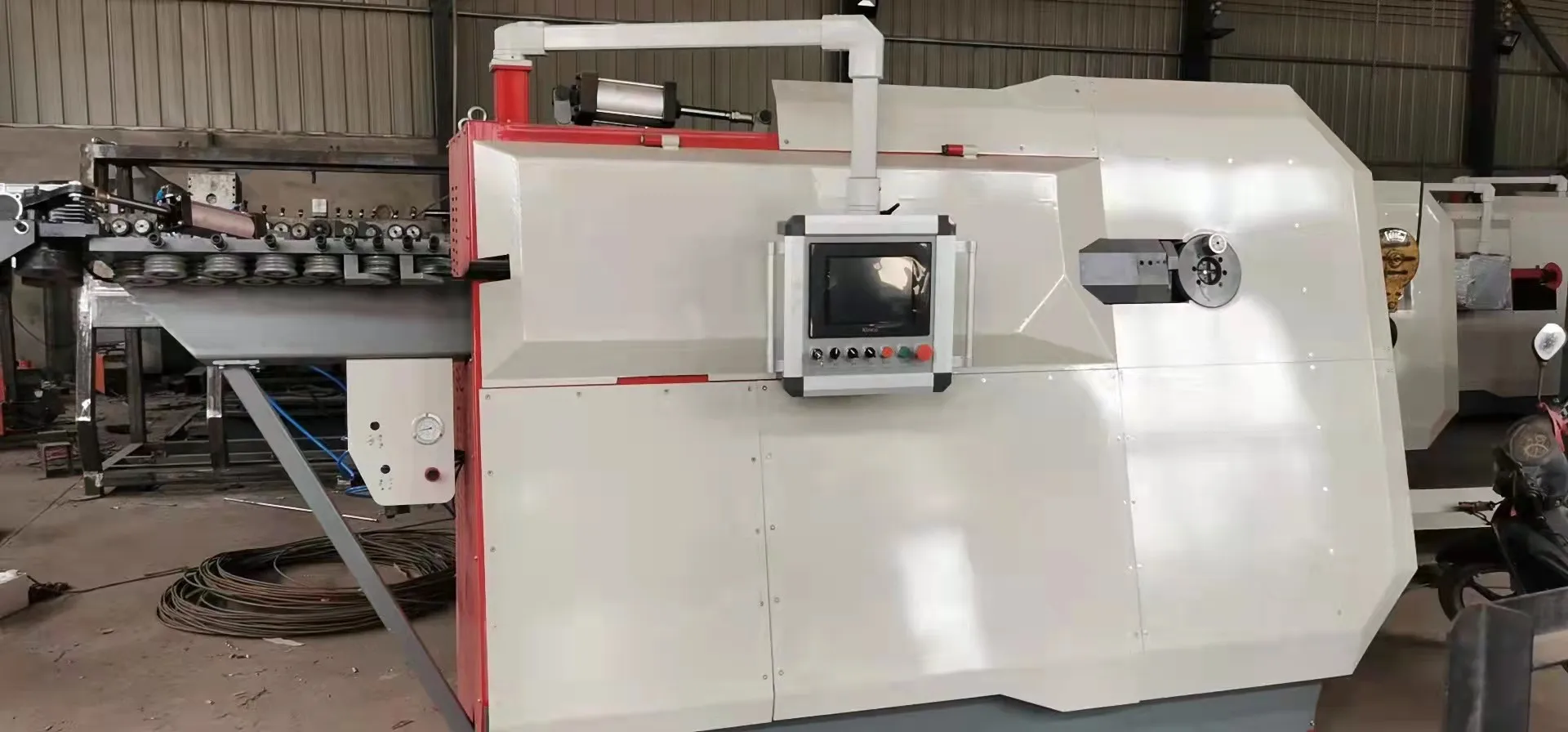 4-12mm Automatic Rebar Stirrup Bender Steel Wire Bending Machine Cnc ...