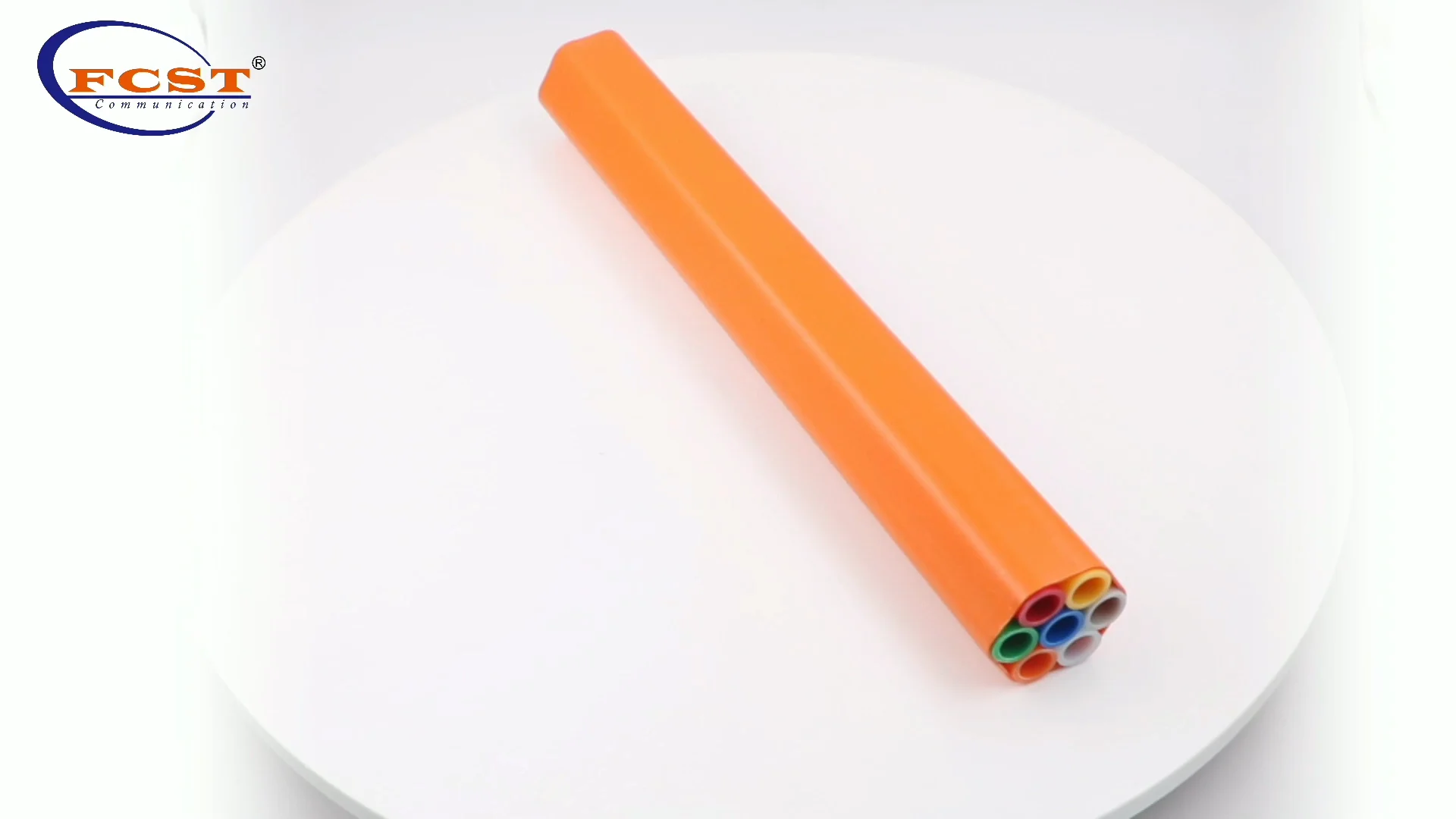 7 Ways 14/10mm With Pe Sheath 1.2 Mm Air Blowing Fiber Optical Cable ...