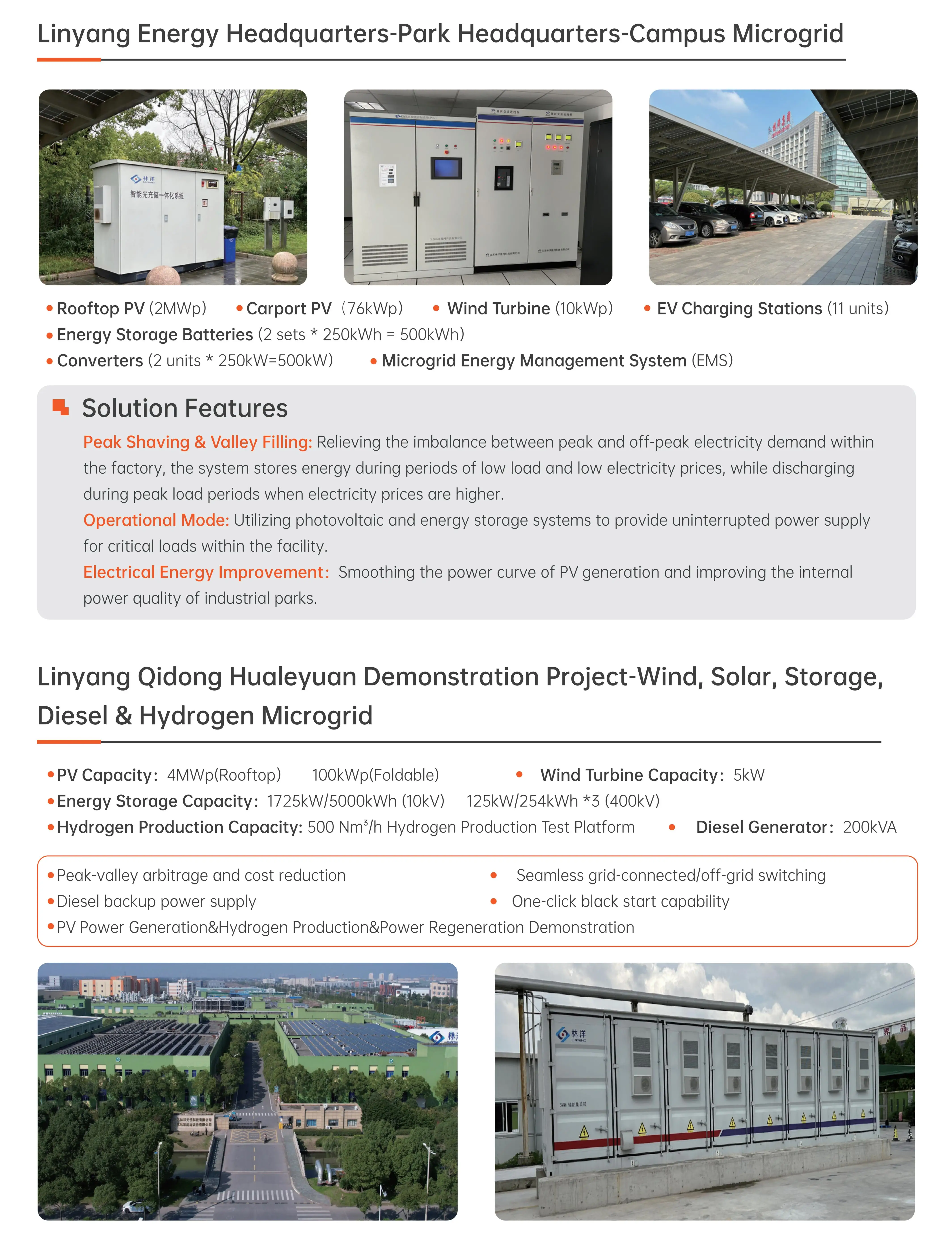 Linyang LiFePO4 On/Off Grid PV-Storage DC System Solution (140-160kW ...