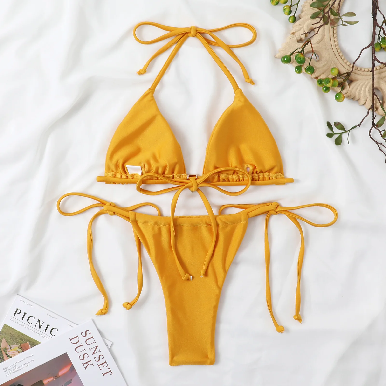 Shop Our New High Quality Waist Low Back Mini Bikini for Women