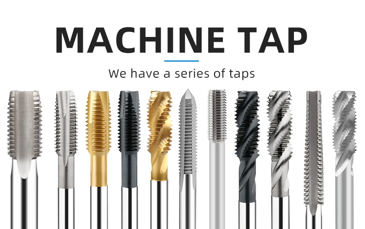 Machine Thread Taps HSS High Speed Steel Specification Tungsten Steel ...