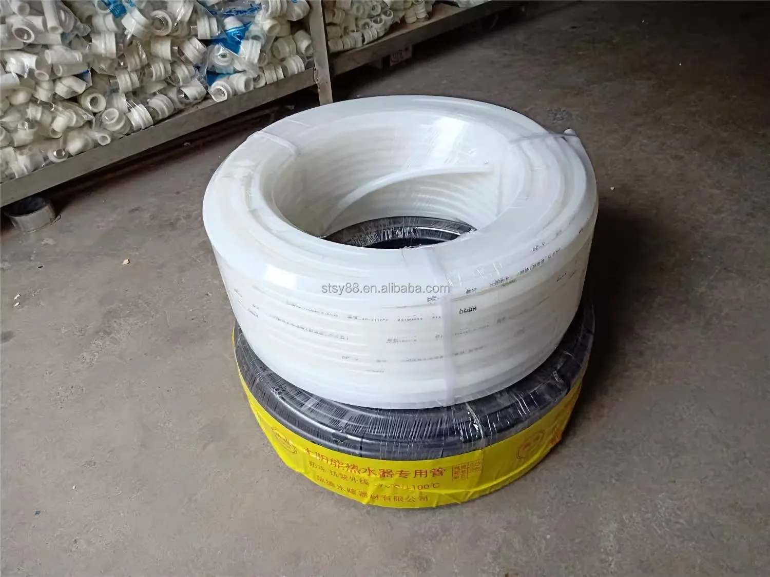 6mm Thick PEX-AL-PEX 100m Length Round Plastic Aluminum Composite Pipe ...