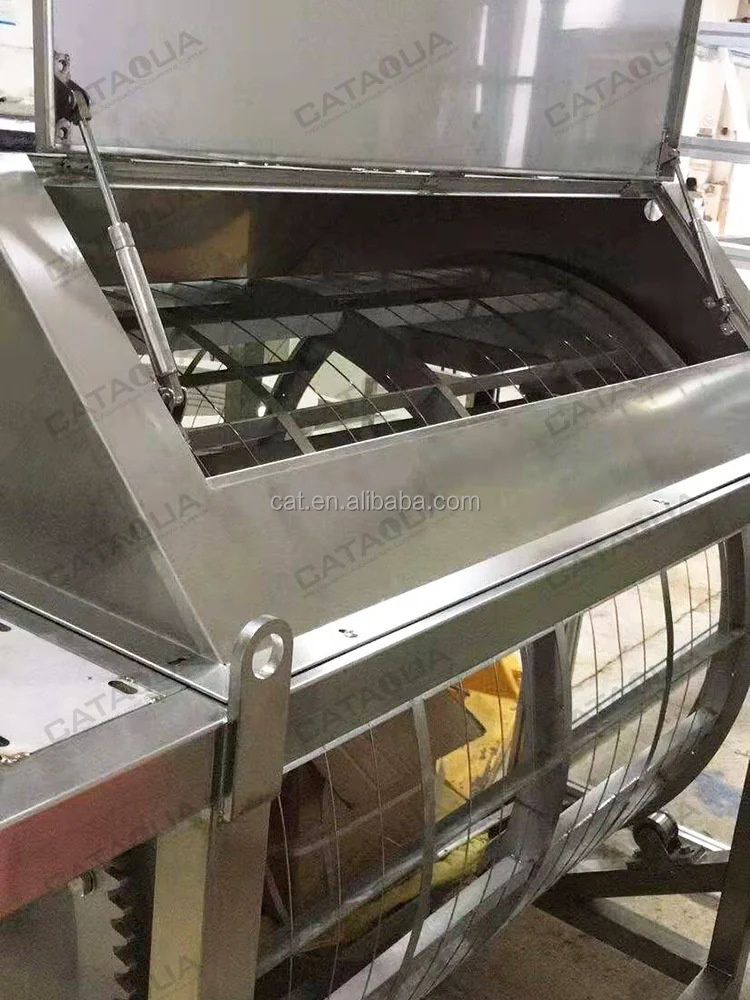 Cataqua Aquaculture Fish Farming 100 Ton/hrs Drum Filter Screen ...