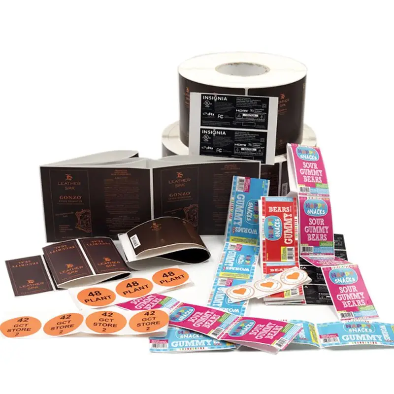 Qindgao Custom Packaging Label Sticker Vinyl Unique Oem Customized ...