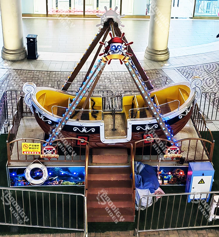 Theme Park Funfair Boat Rides Amusement Park Products Swing Viking ...