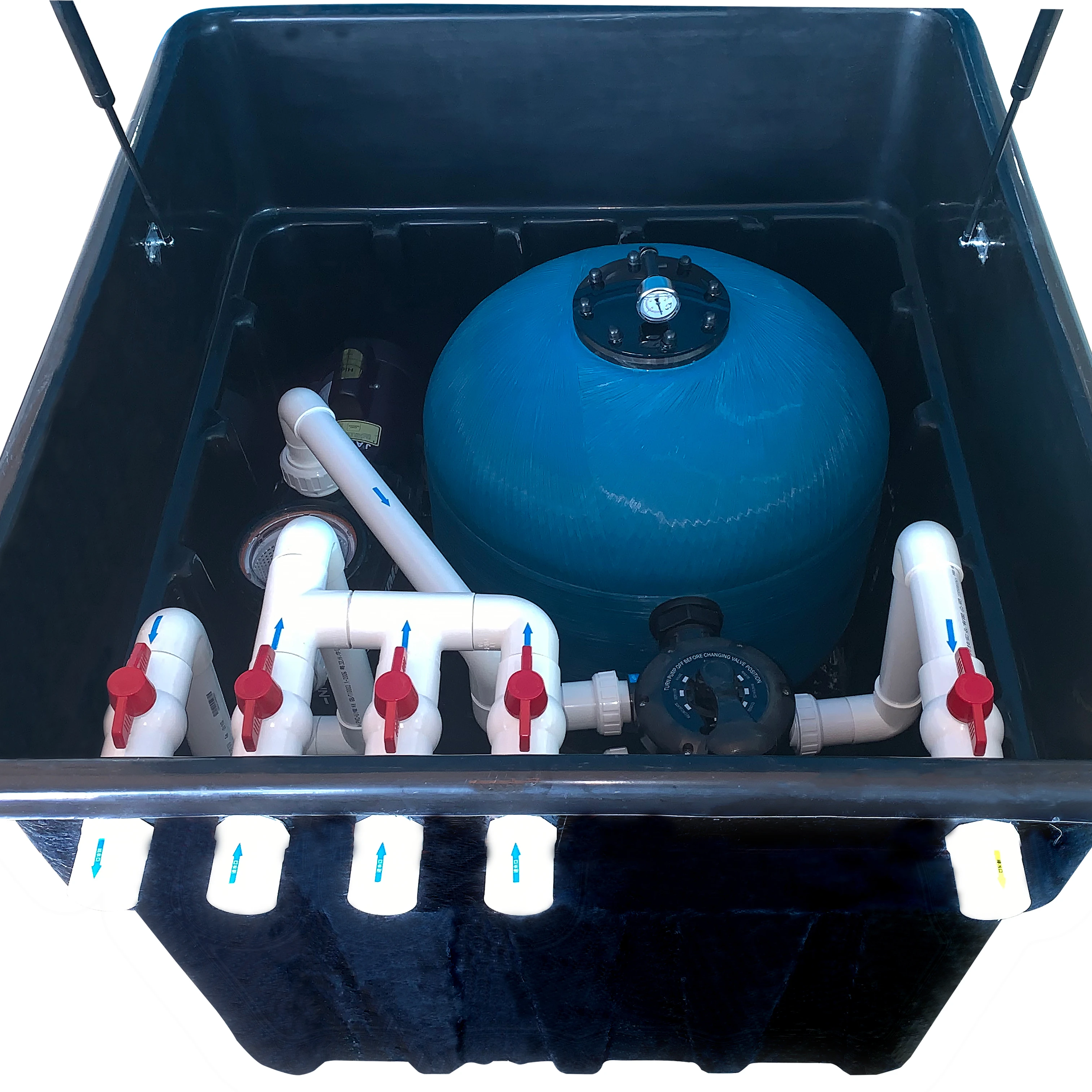 Underground Water Filter System Earthquake Proof Device For Swimming ...