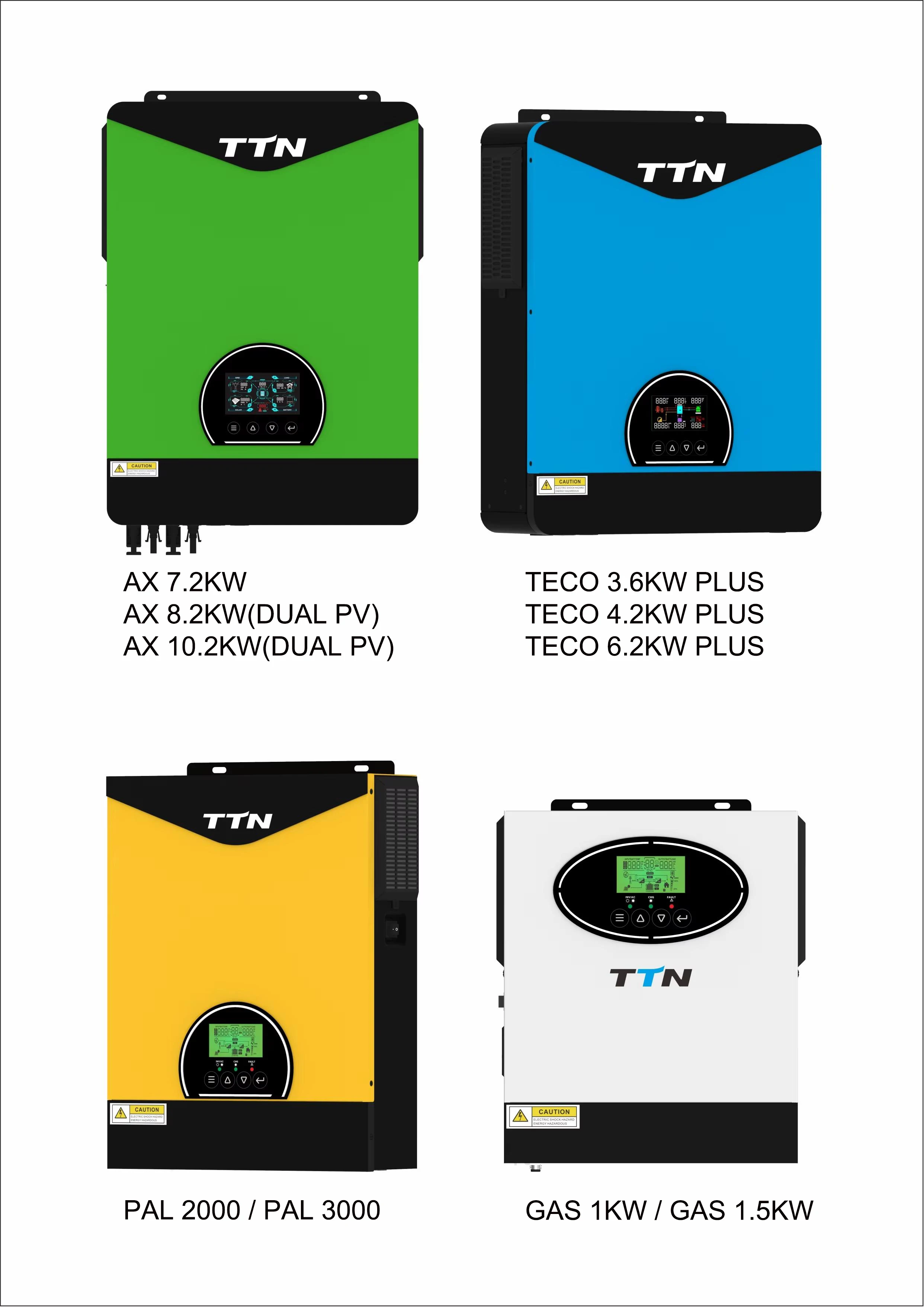 4KW to 10KW Dual Output Solar Inverters for Hybrid Systems