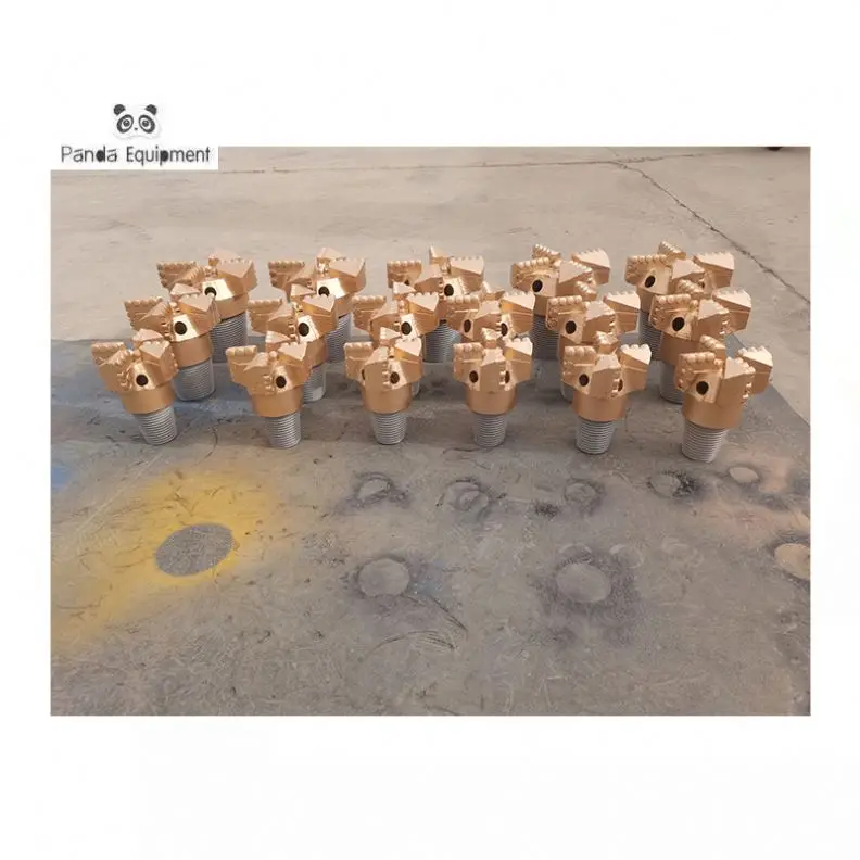 Tungsten Carbide Stepped Oilfield Well Three Wings Diamond Drag Bit ...