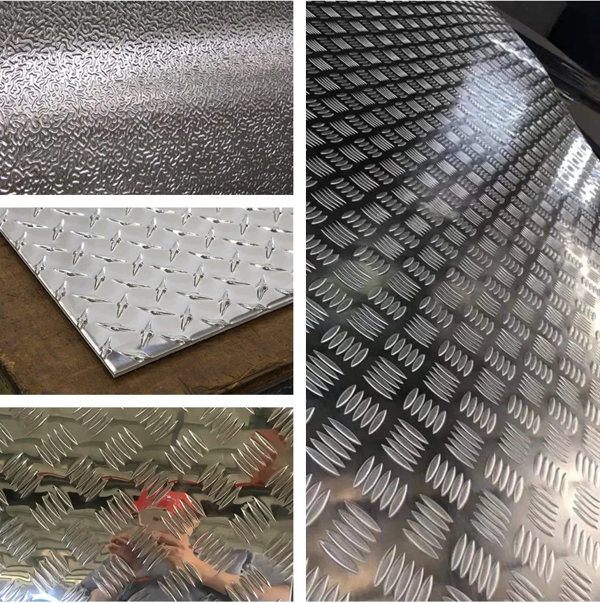 Checker Plate Diamond Sheet 4ft X 8ft 4mm Embossed Aluminum Plate - Buy ...