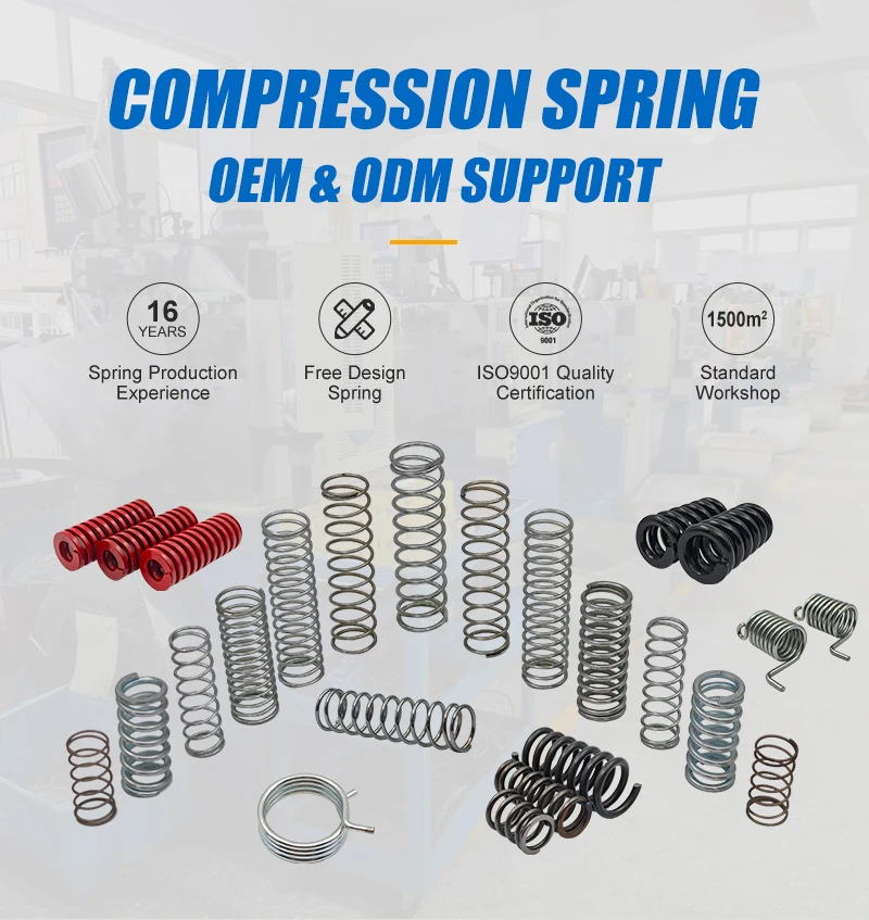 Customized 12mm Wire Diameter Compression Spring Durable 60SI2MN 65MN ...