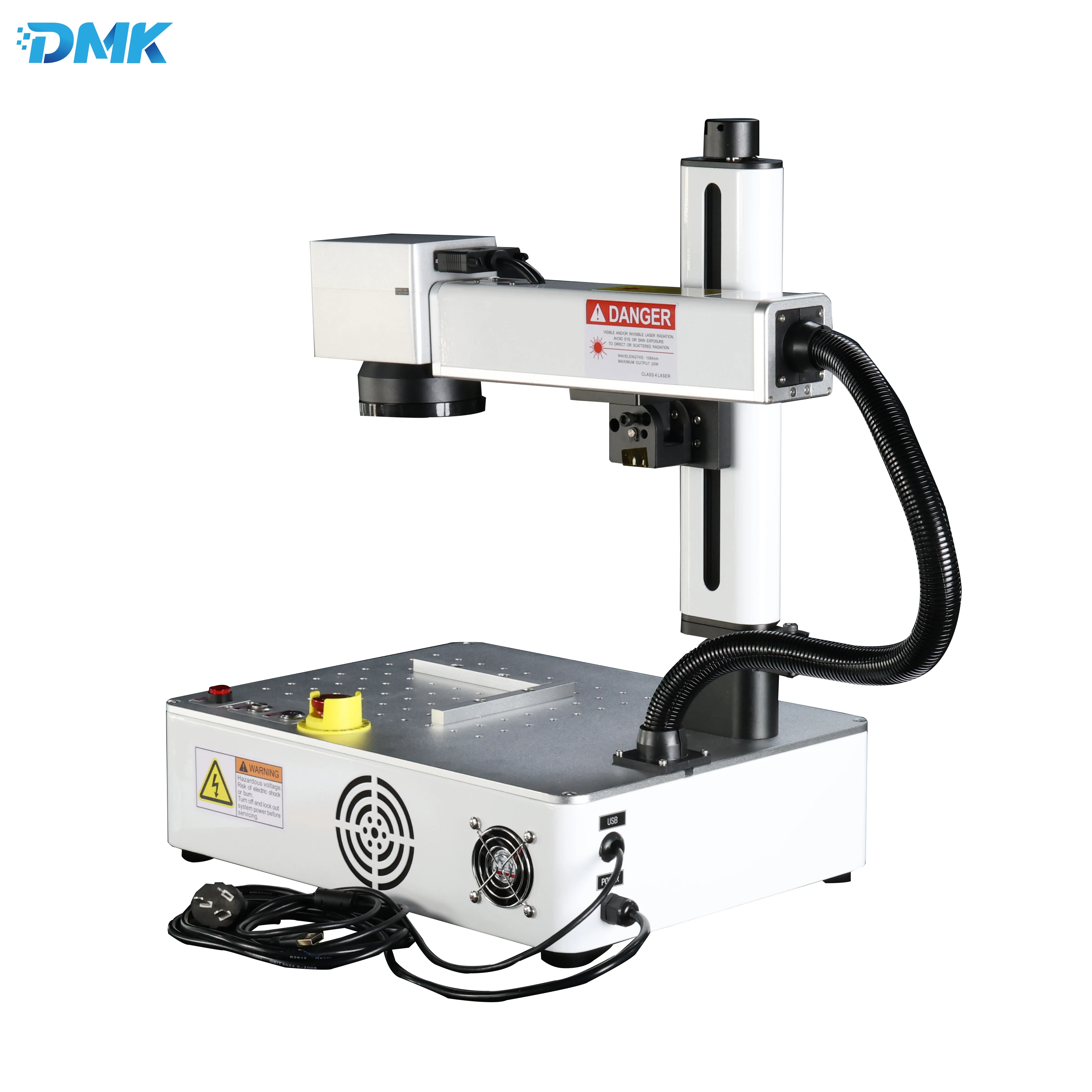 20w to 100w Folding Fiber Laser Marking Machines for Metal