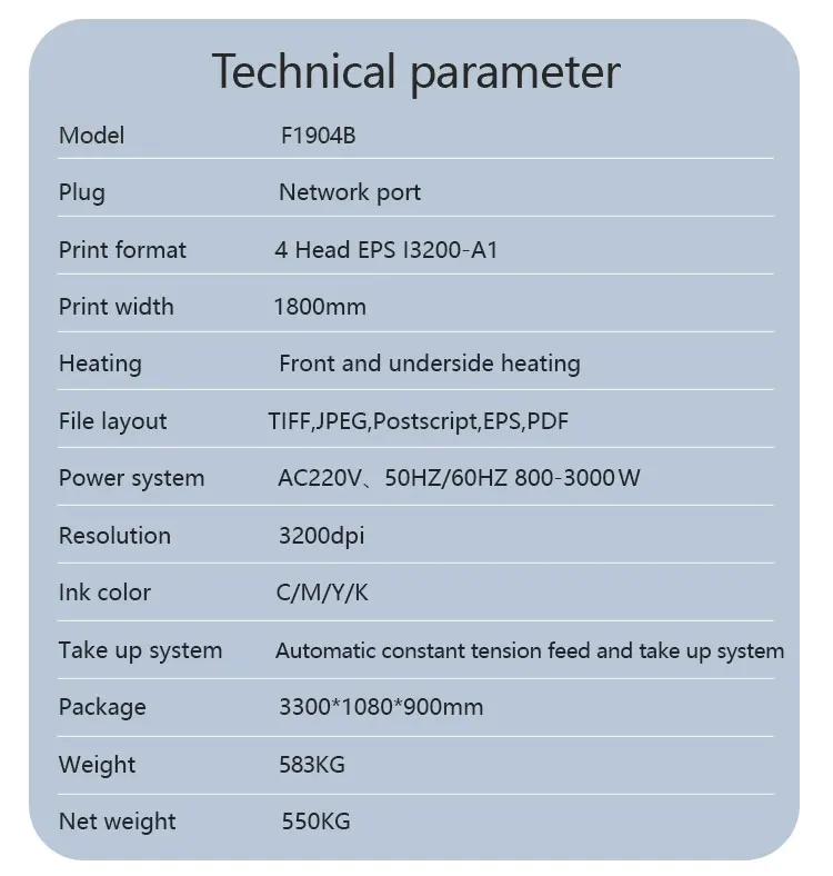 Audley A1 Handheld Inkjet Printer New for Epson 4 Heads 1.9m Sublimation Ink for Textile High ...
